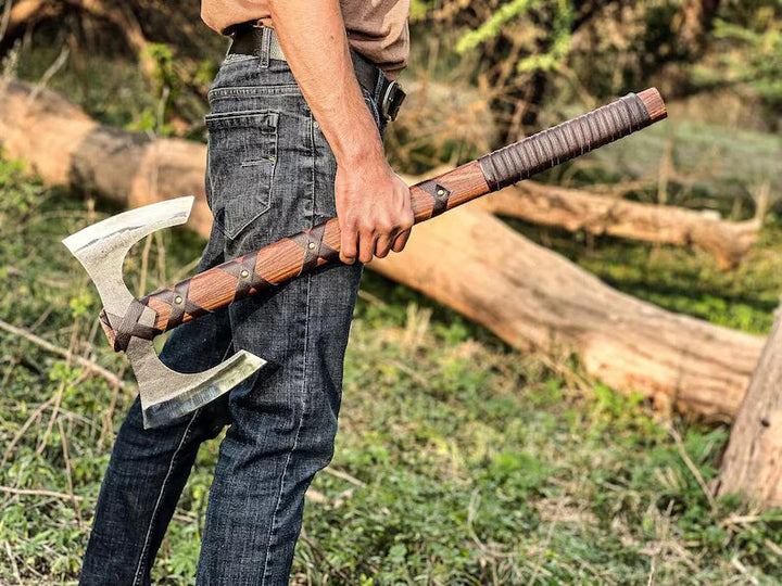 Viking Axe Collection |Hand-Forged Bearded Axes & Traditional Dane Designs